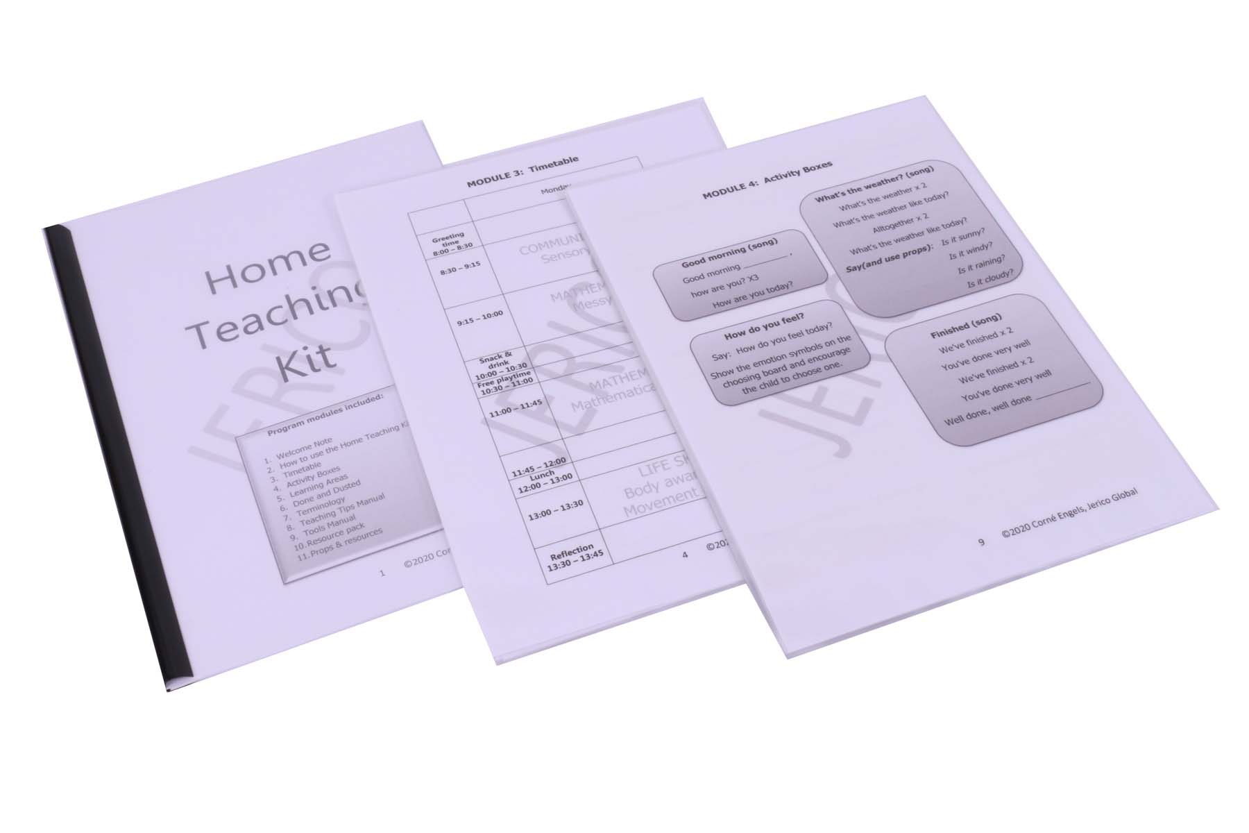 Home Teaching Kit - Complete Set (Audio Download) - Jerico Global